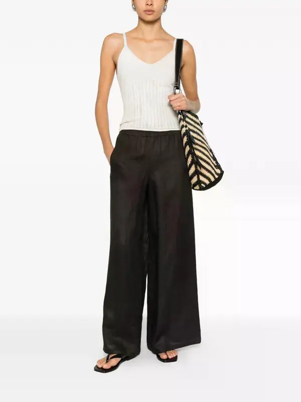 DRYKORN Elasticated-waist Wide-leg Trousers