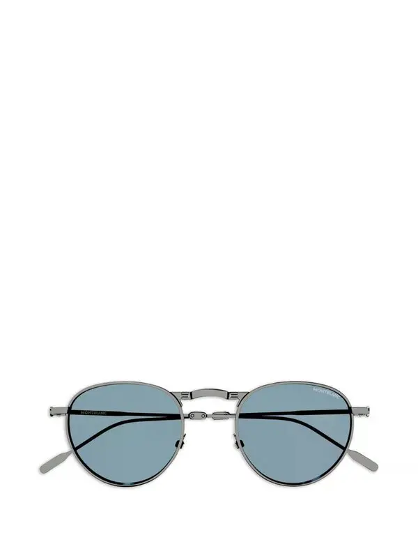 Montblanc Round-frame Sunglasses - Grey