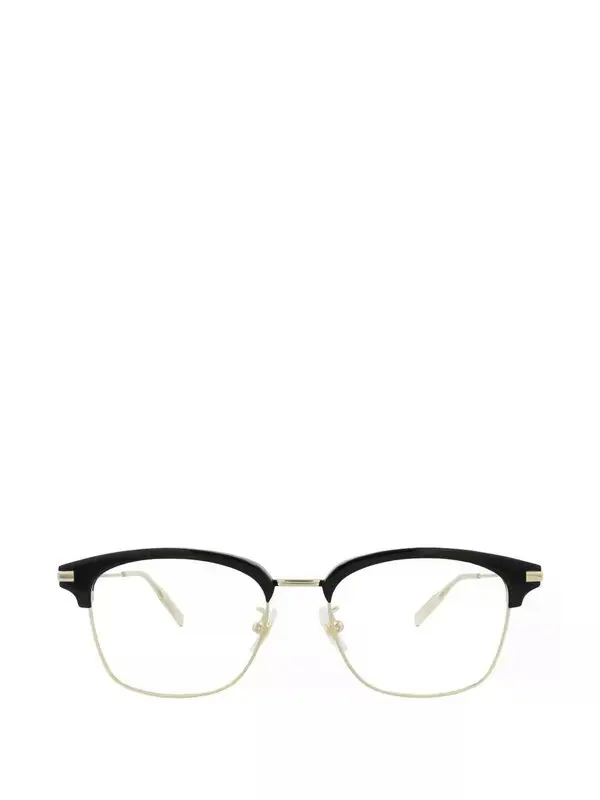 Montblanc Square-frame Glasses - Black
