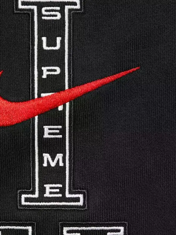 Supreme Logo-embroidered Hoodie