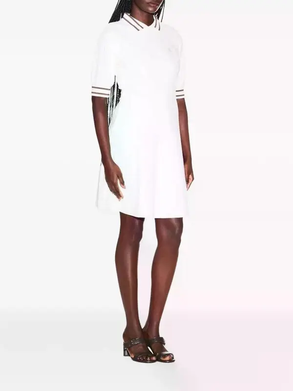 Armani Exchange Polo-collar Mini Dress