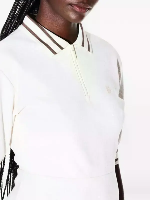 Armani Exchange Polo-collar Mini Dress