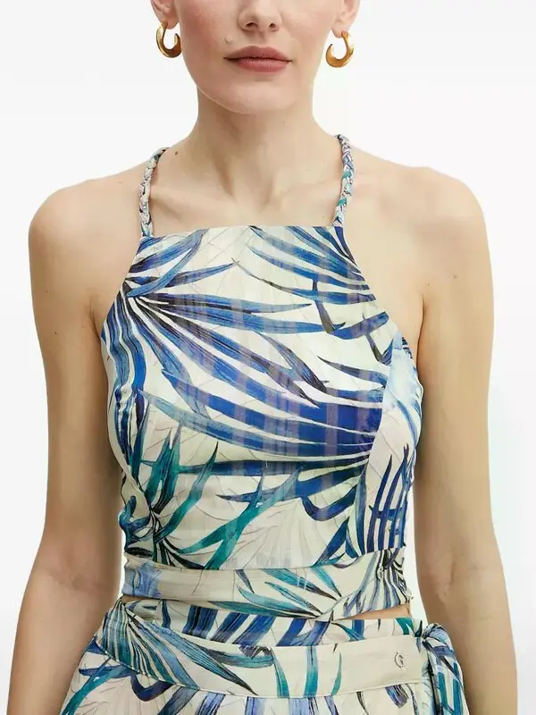 Guess Floral-print Sleeveless Top
