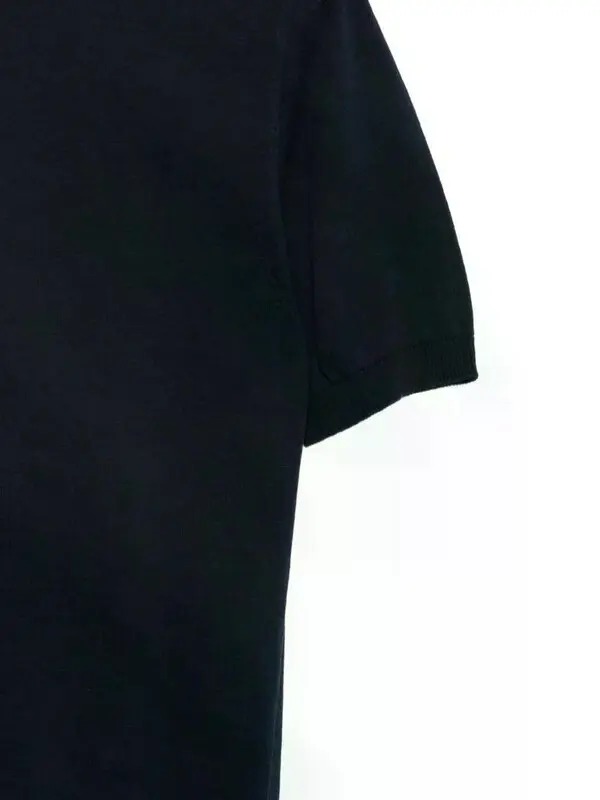 CENERE GB Crew-neck T-shirt - Blue