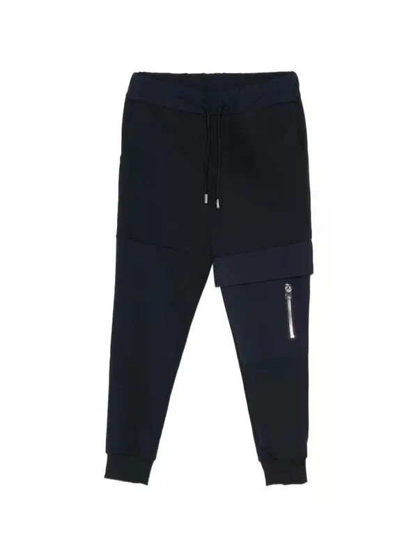 LES HOMMES Panelled Track Pants