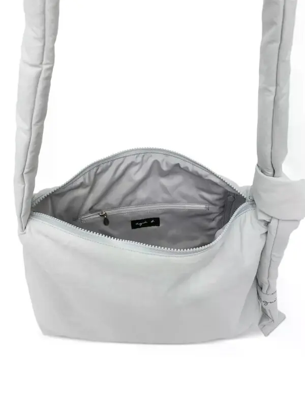 AGNES B. Logo-print Shoulder Bag