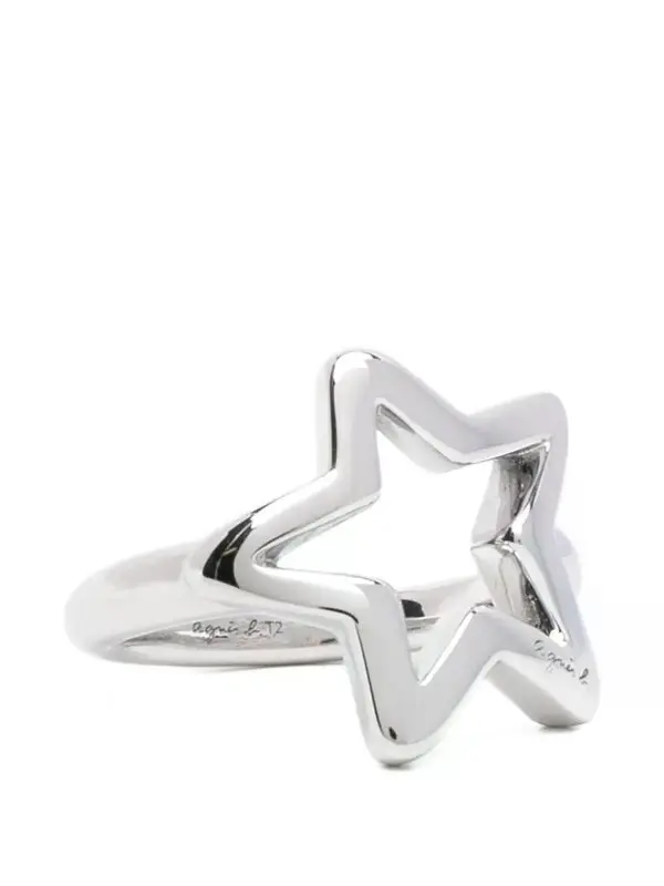 AGNES B. Rock Star Ring - Silver