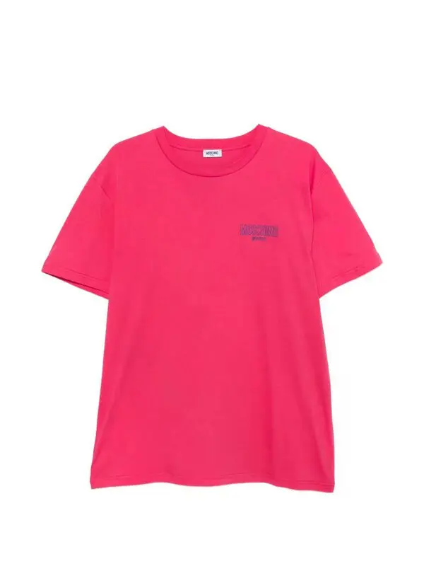 Moschino Logo-print T-shirt - Pink