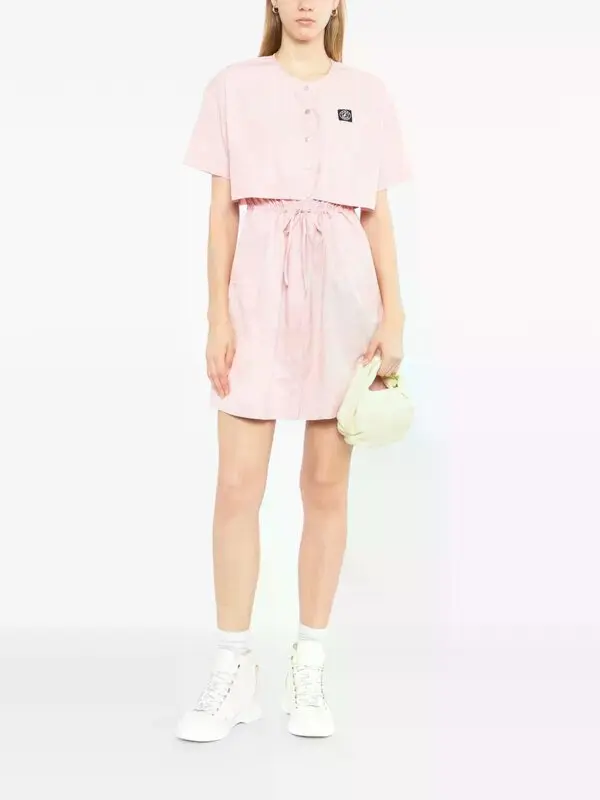 AGNES B. Short-sleeves Mini Dress