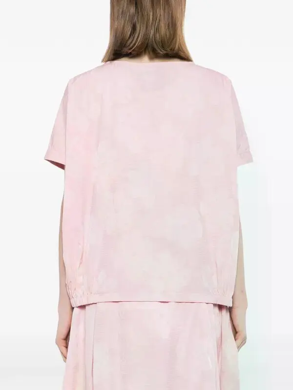 AGNES B. Short-sleeves Top