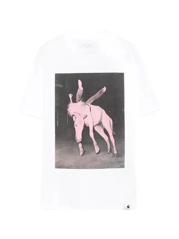 Carhartt Work In Progress Sean Hamilton Graphic-print T-shirt - White