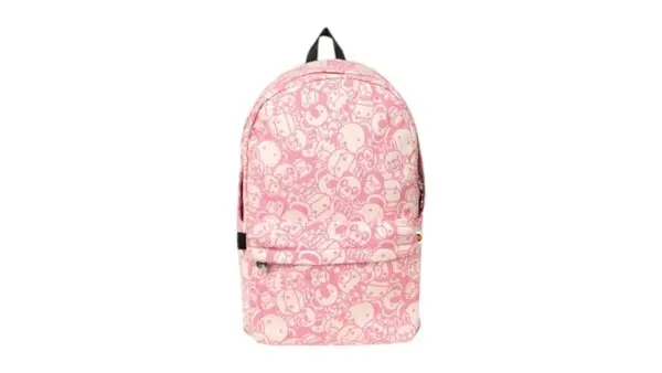 A BATHING APE Baby Milo & Friends Large Backpack - Pale Pink