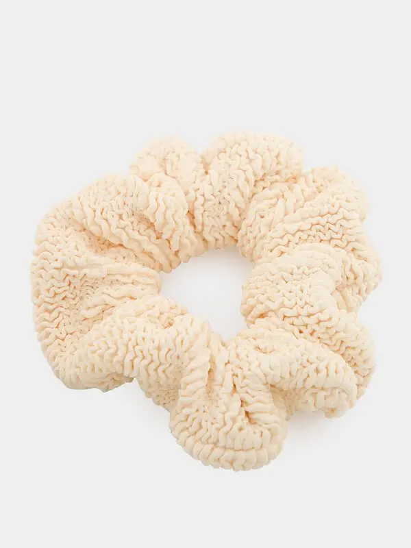 Hunza G Crinkle Scrunchie - Pink