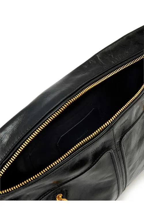 ALLSAINTS Leather Clutch - Black