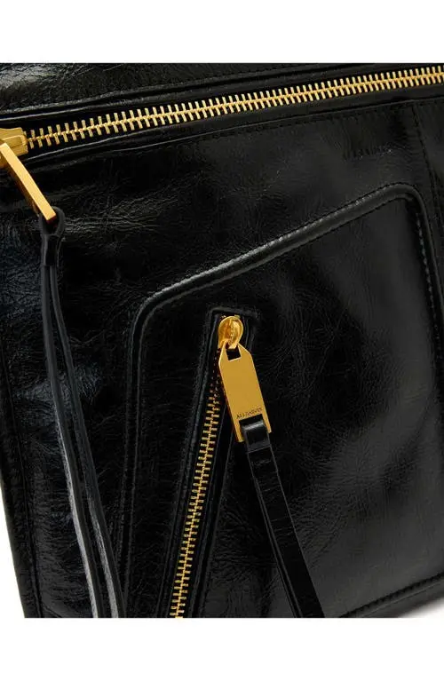 ALLSAINTS Leather Clutch - Black