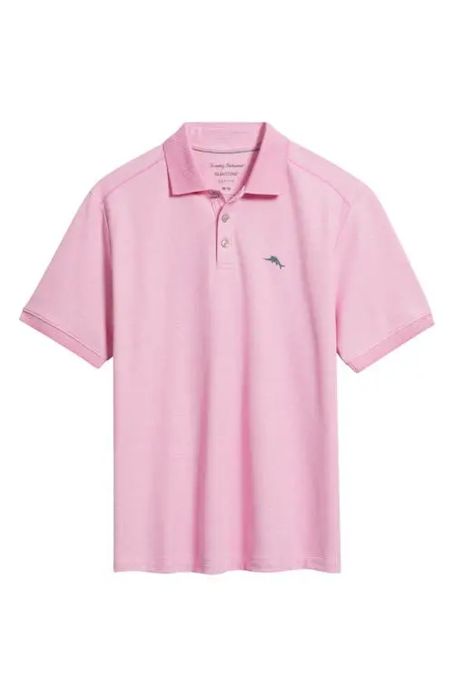Tommy Bahama Emfielder Icon Solid Islandzone® Polo - Very Berry Heather