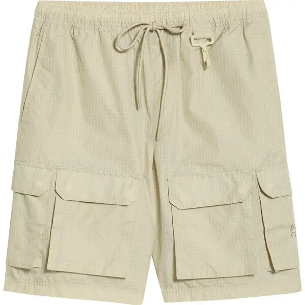 RC OUTDOOR SUPPLY Tahoe Nylon Blend Drawstring Cargo Shorts - Sulphur