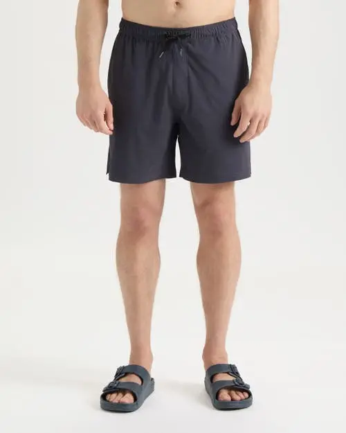 SALT LIFE Static Volley Shorts - Ebony