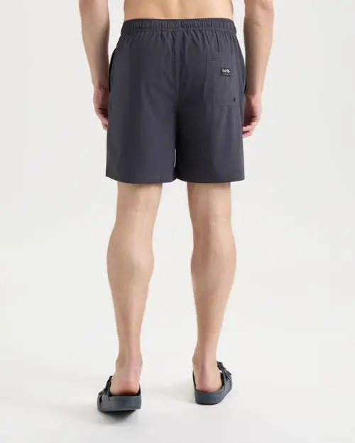 SALT LIFE Static Volley Shorts - Ebony