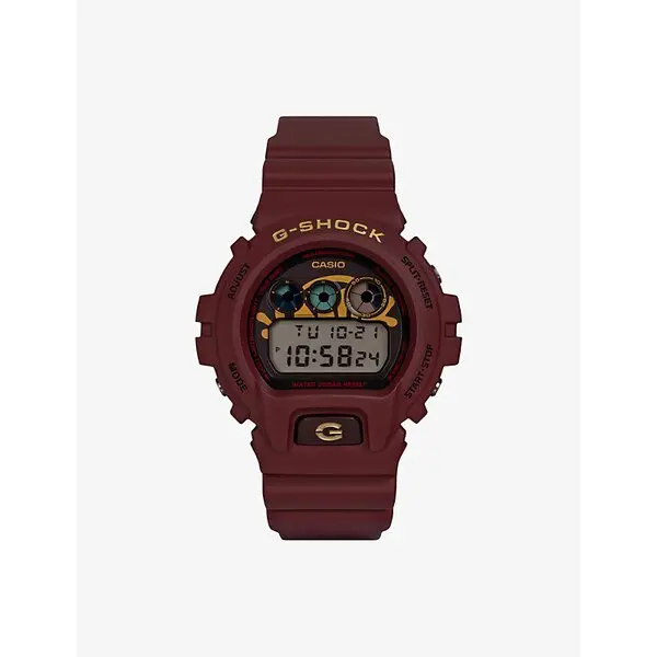 G-Shock Casio X Syna 6900-series 53.2mm Resin Watch - Red
