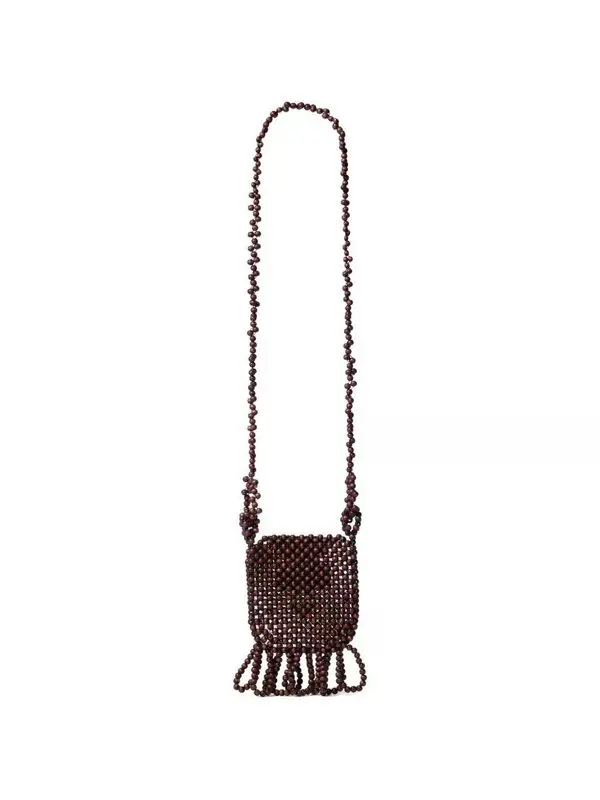 LEMAIRE Beaded Grigri Necklace Bag