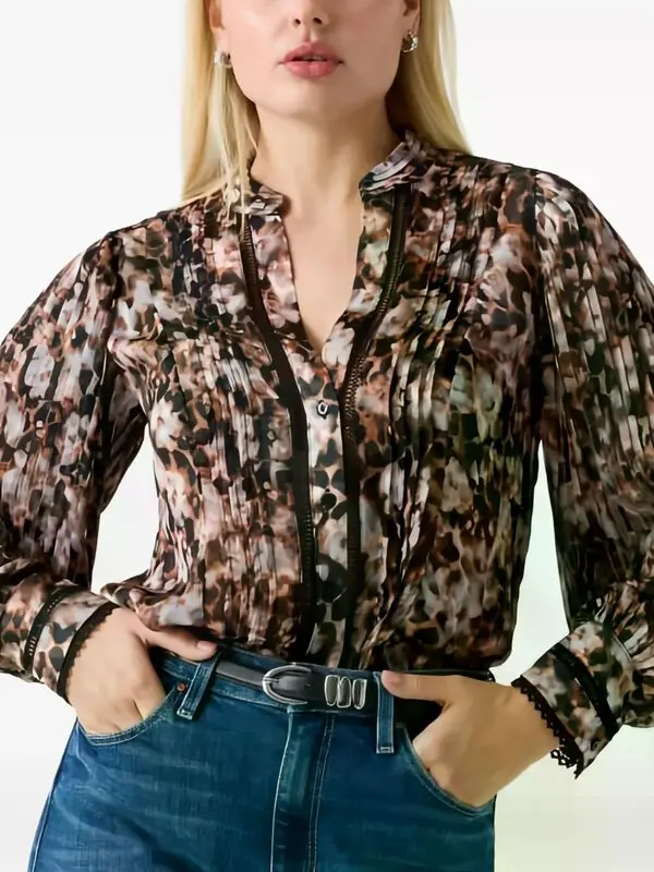 Guess Buttoned Blouse - Neutrals