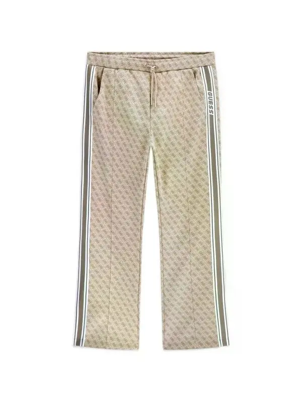 Guess Straight Leg Sweat Trousers - Neutrals