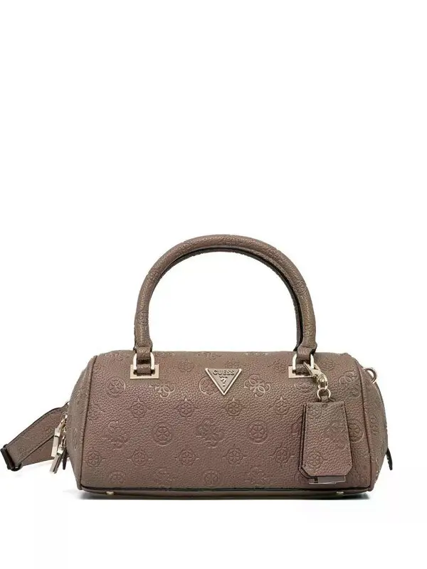 Guess Cresidia Logo-debossed Tote Bag - Brown