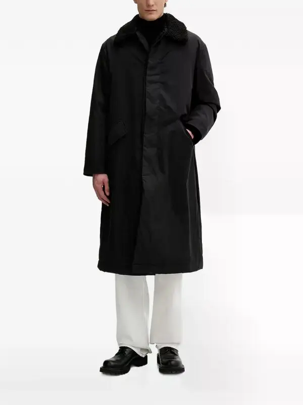ALLSAINTS Flap-pocket Coat - Black
