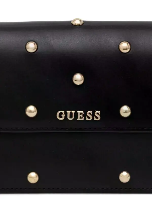 Guess Embellished Shoulder Bag - Black