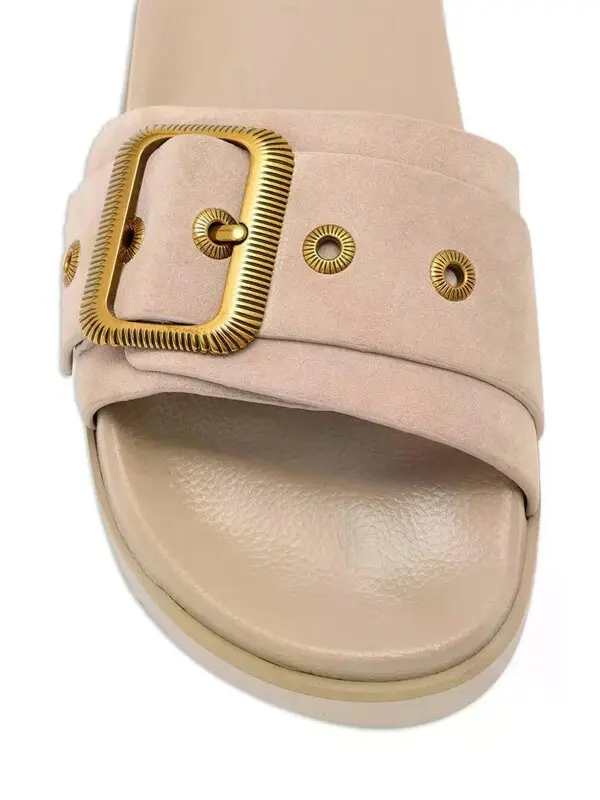 ALLSAINTS Ellie Buckle-strap Sandals - Neutrals