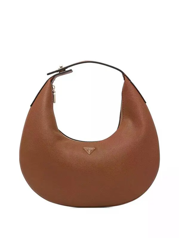 Guess Logo-plaque Tote Bag - Brown