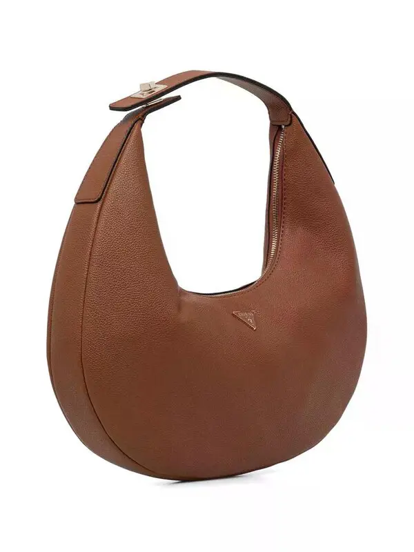 Guess Logo-plaque Tote Bag - Brown