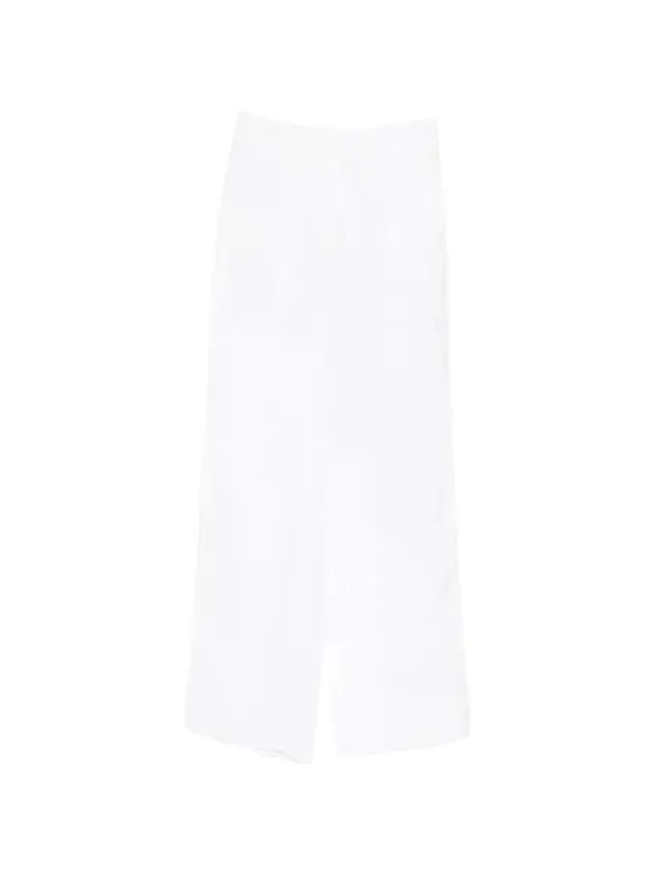 Marella Linen Wide-leg Trousers