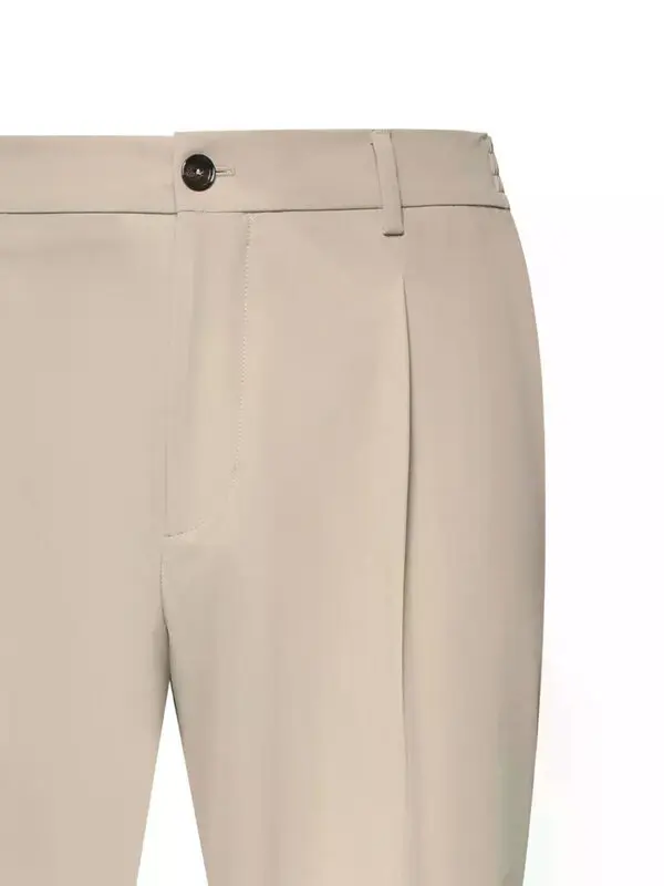 BE ABLE Pressed-crease Trousers
