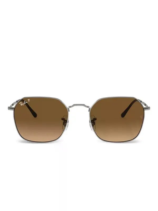 Ray-ban Jim Geometric Sunglasses - Silver