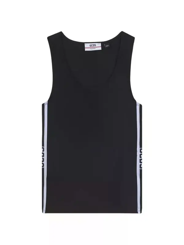 Gcds Logo-print Tank Top - Black