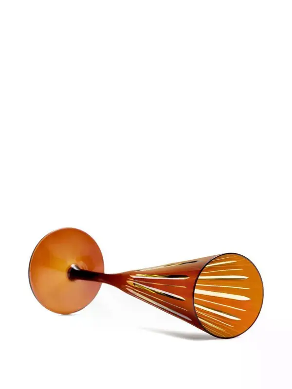 L'Objet Prism Champagne Flutes - Orange
