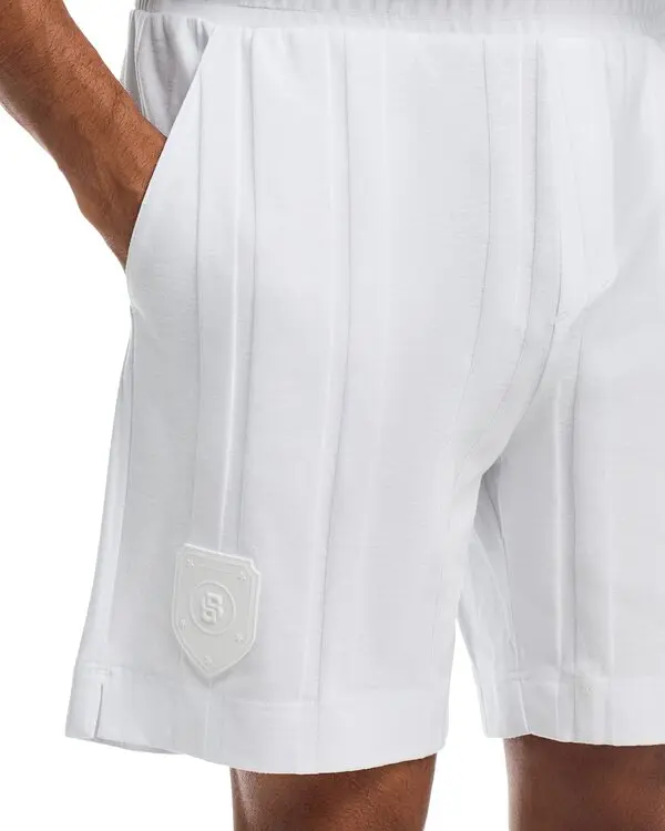 BOSS X World Cup Luxe Huxley 7 Stripe Shorts - White