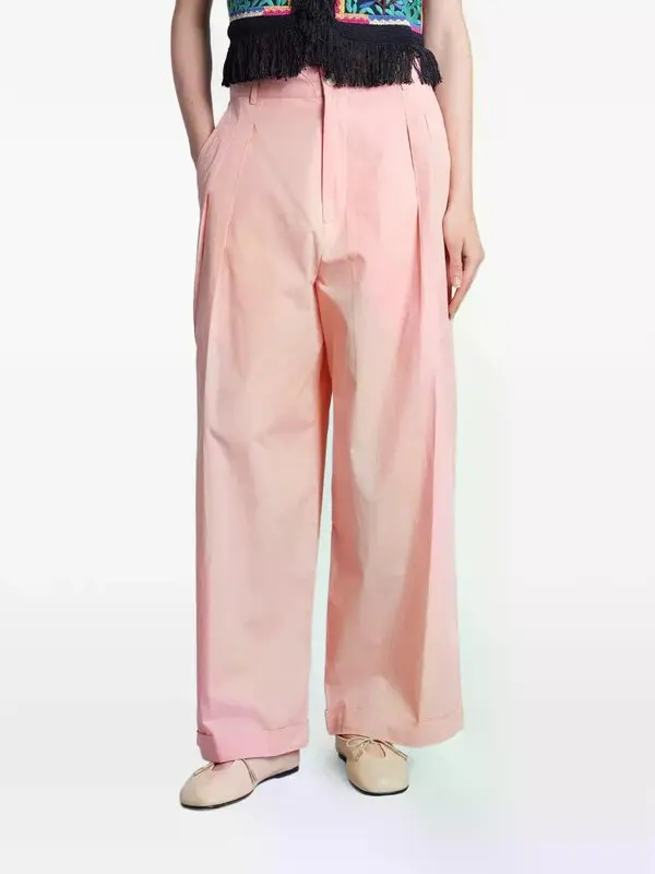 Antik Batik Taylora Pleated Wide-leg Trousers