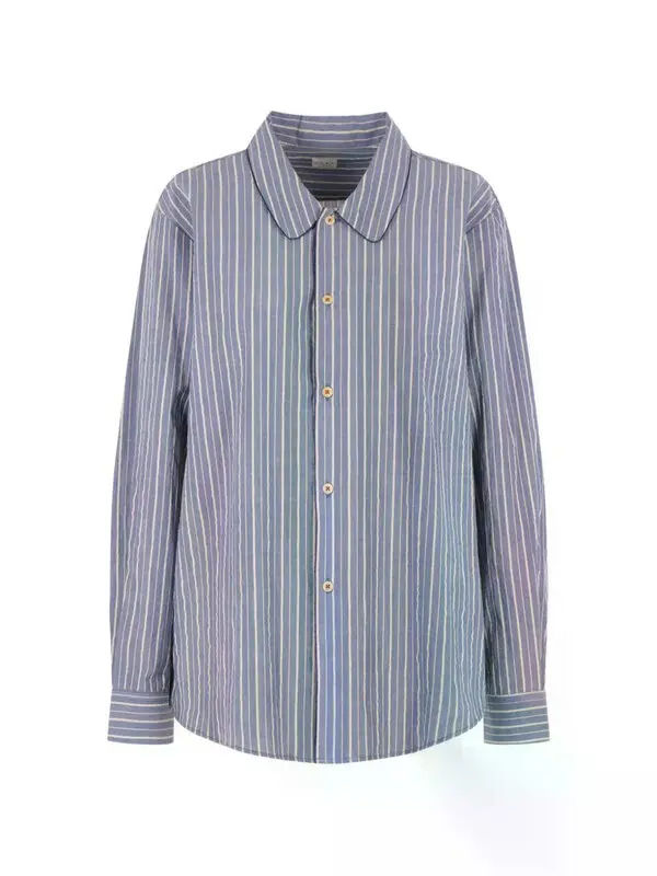 KURO Striped Piping Shirt