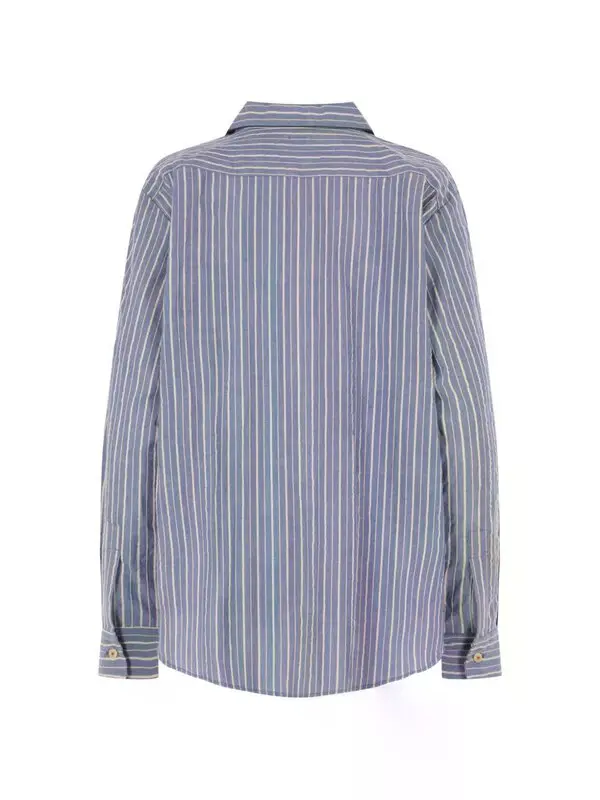 KURO Striped Piping Shirt