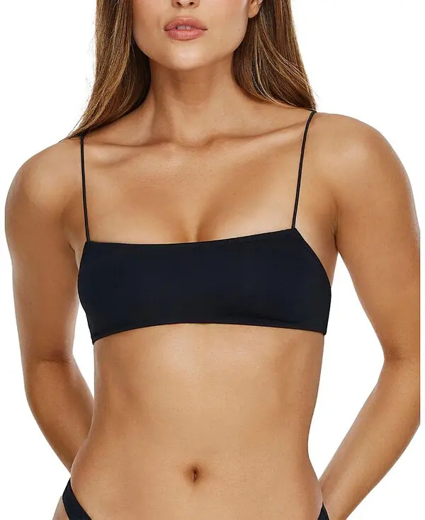 GOTTEX Midnight Scoop Neck Bikini Top - Black