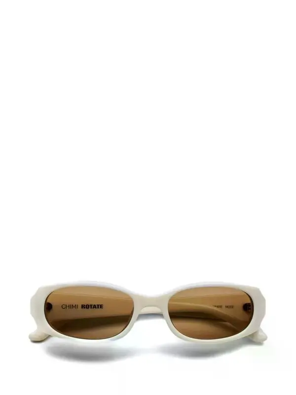 Chimi Note Oval-frame Sunglasses - Neutrals