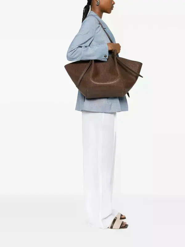 Yuzefi Large Mochi Shoulder Bag - Brown