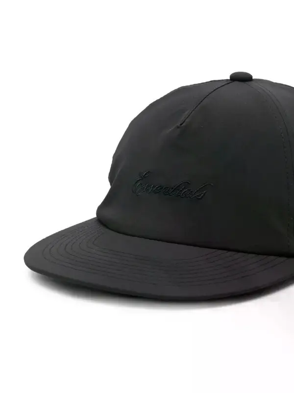 Fear Of God Logo-embroidered Baseball Cap - Black