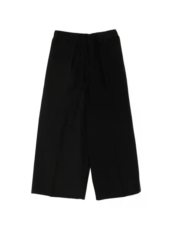 TOTEME Drawstring Patch-pocket Trousers