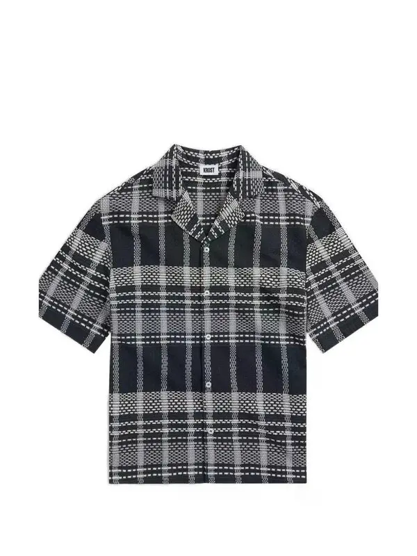 KROST Check-pattern Button Shirt