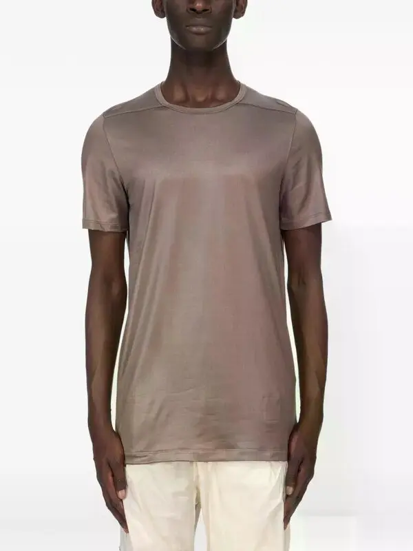 Rick Owens Level Seam-detail T-shirt - Neutrals
