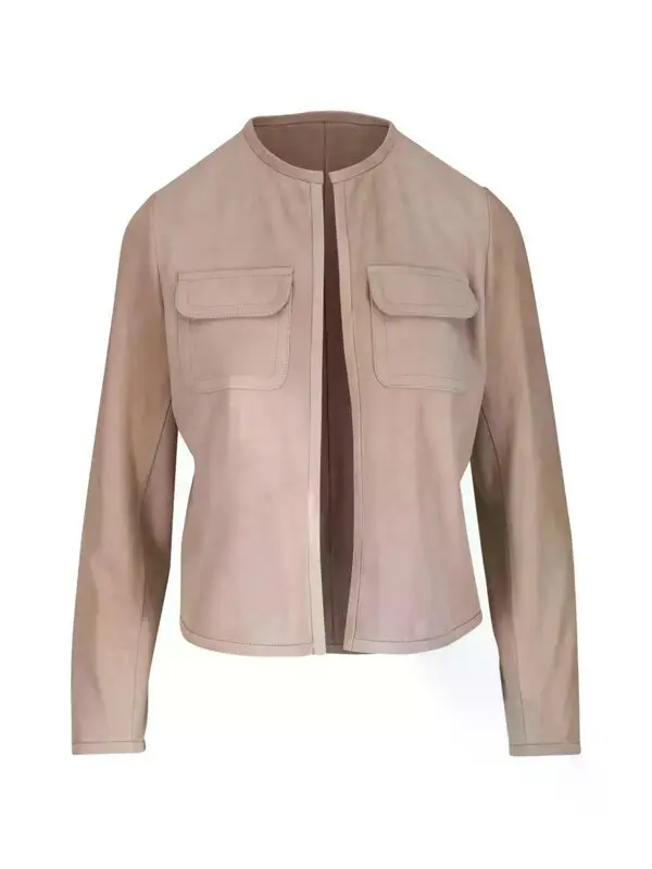 Kiton Two-pocket Suede Jacket